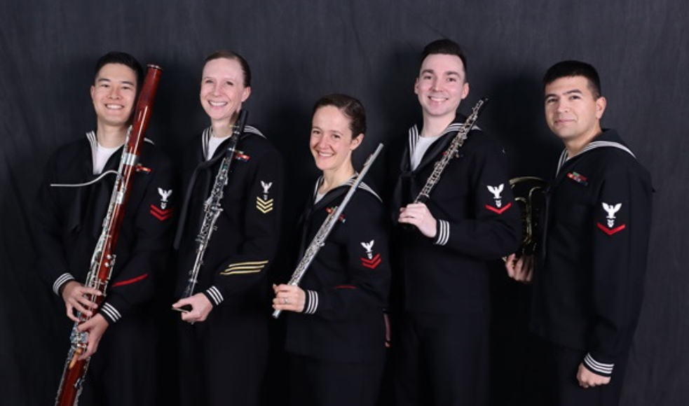 Navy Band NorthEast's Crosswinds Woodwind Quintet - Newport Classical